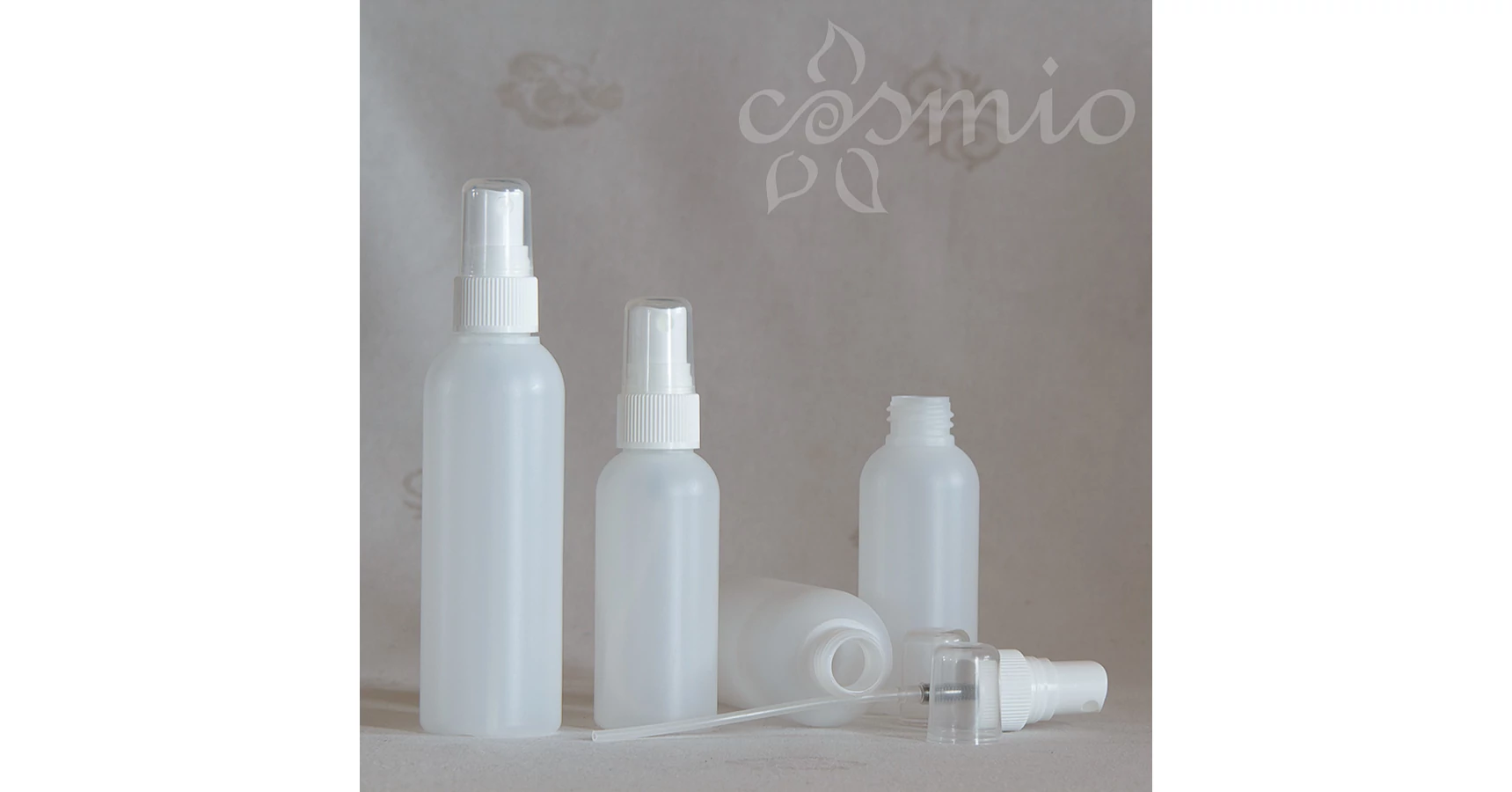 Hengeres flakon szórófejjel - Cosmio Natúrkozmetikai Szakáruház