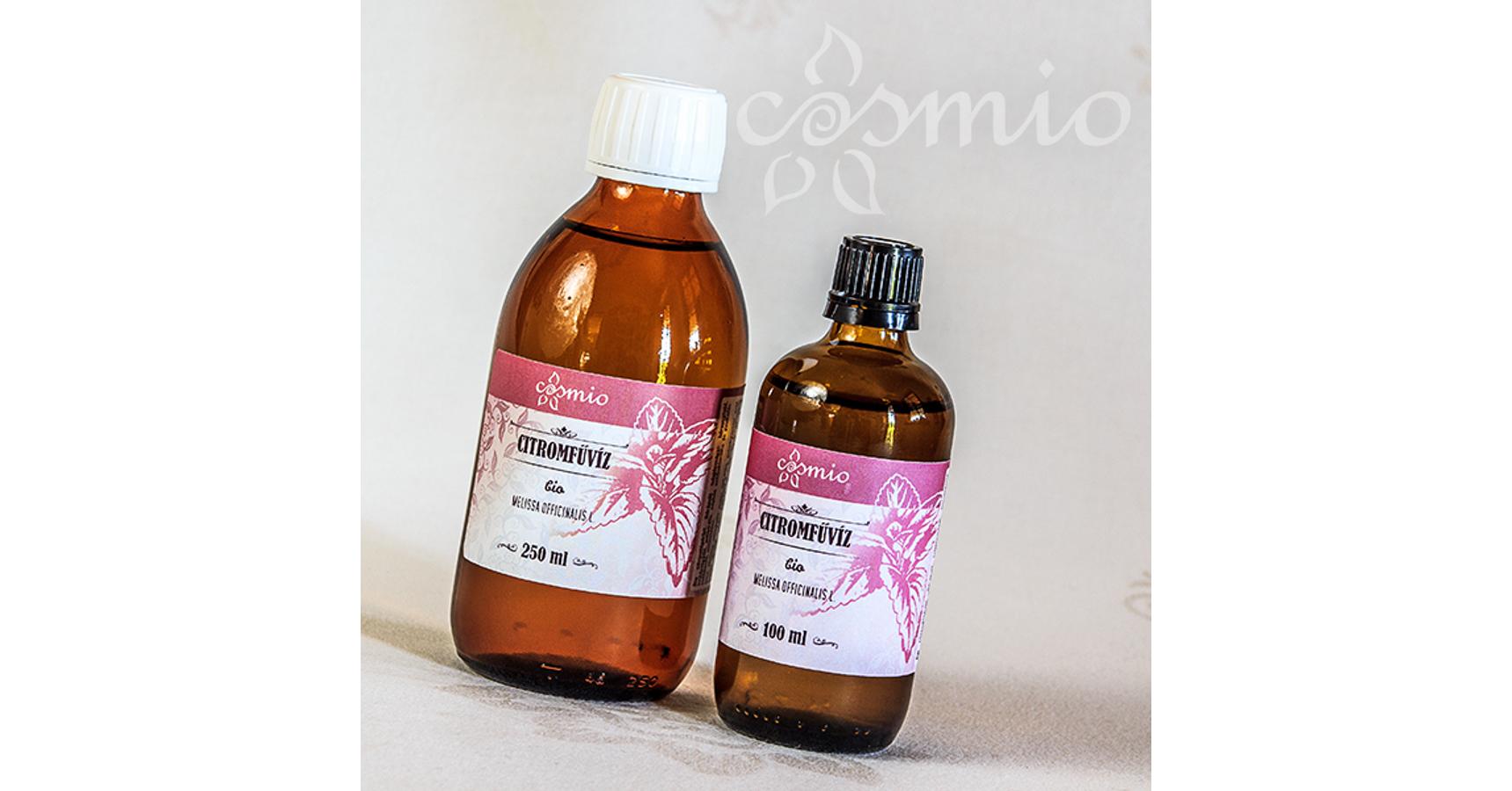 Citromfűvíz, bio hidrolátum - Cosmio Natúrkozmetikai Szakáruház