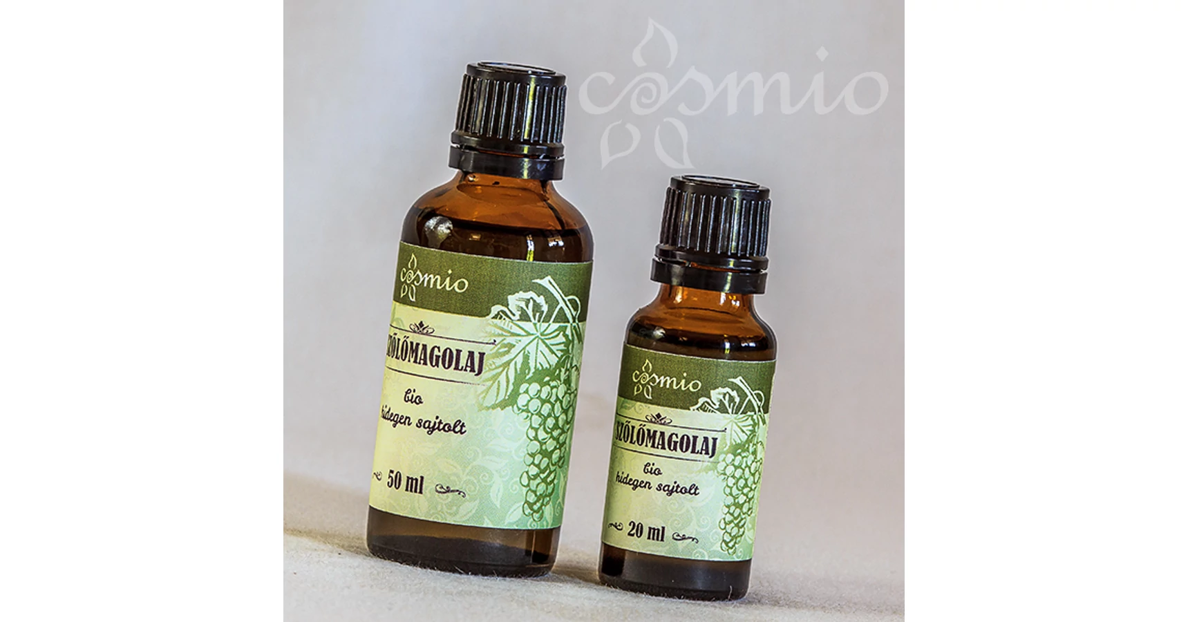 Szőlőmagolaj, bio - Cosmio Natúrkozmetikai Szakáruház